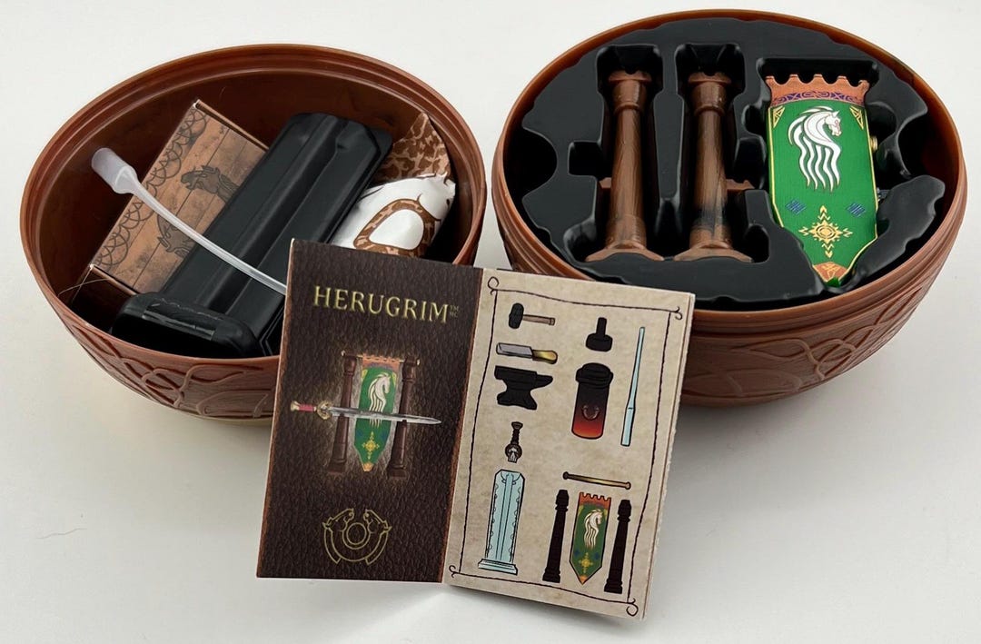 MGA Miniverse Mini Verse Make It Mini LOTR Lord of the Rings Herugrim ...