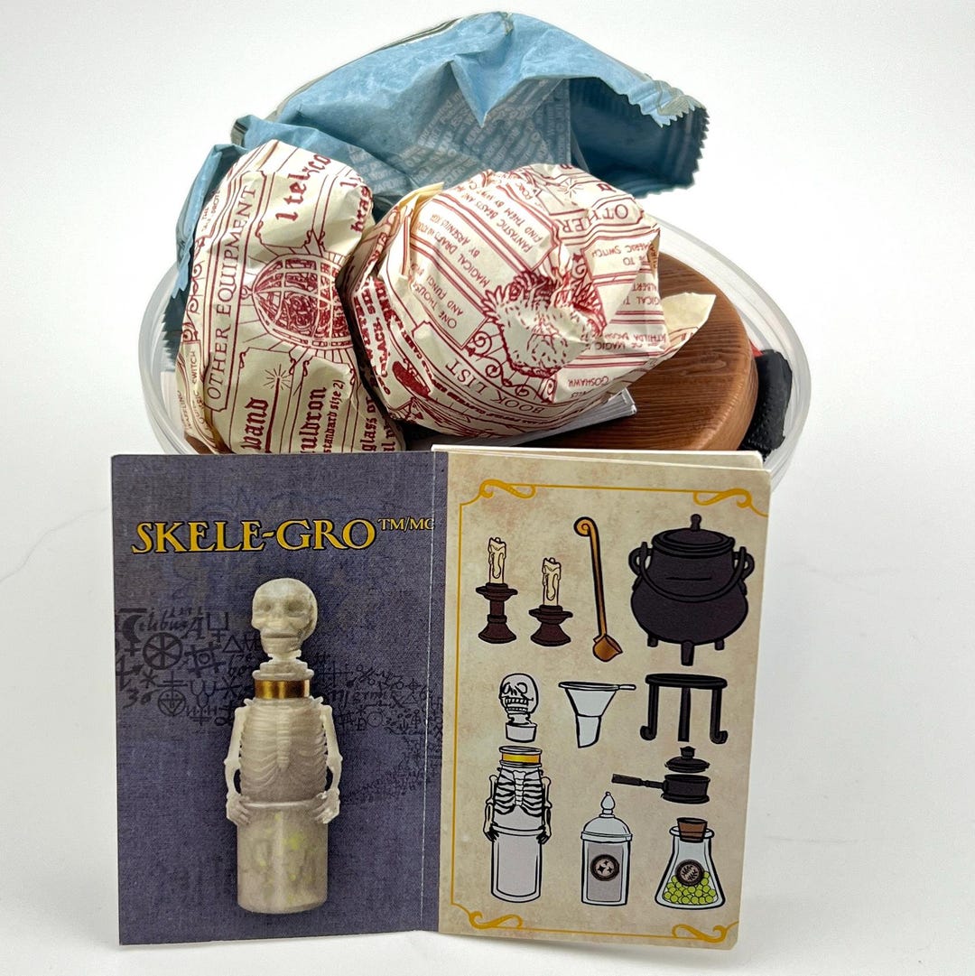 New MGA Miniverse Make It Mini POTIONS Harry Potter Skele-gro Potion ...