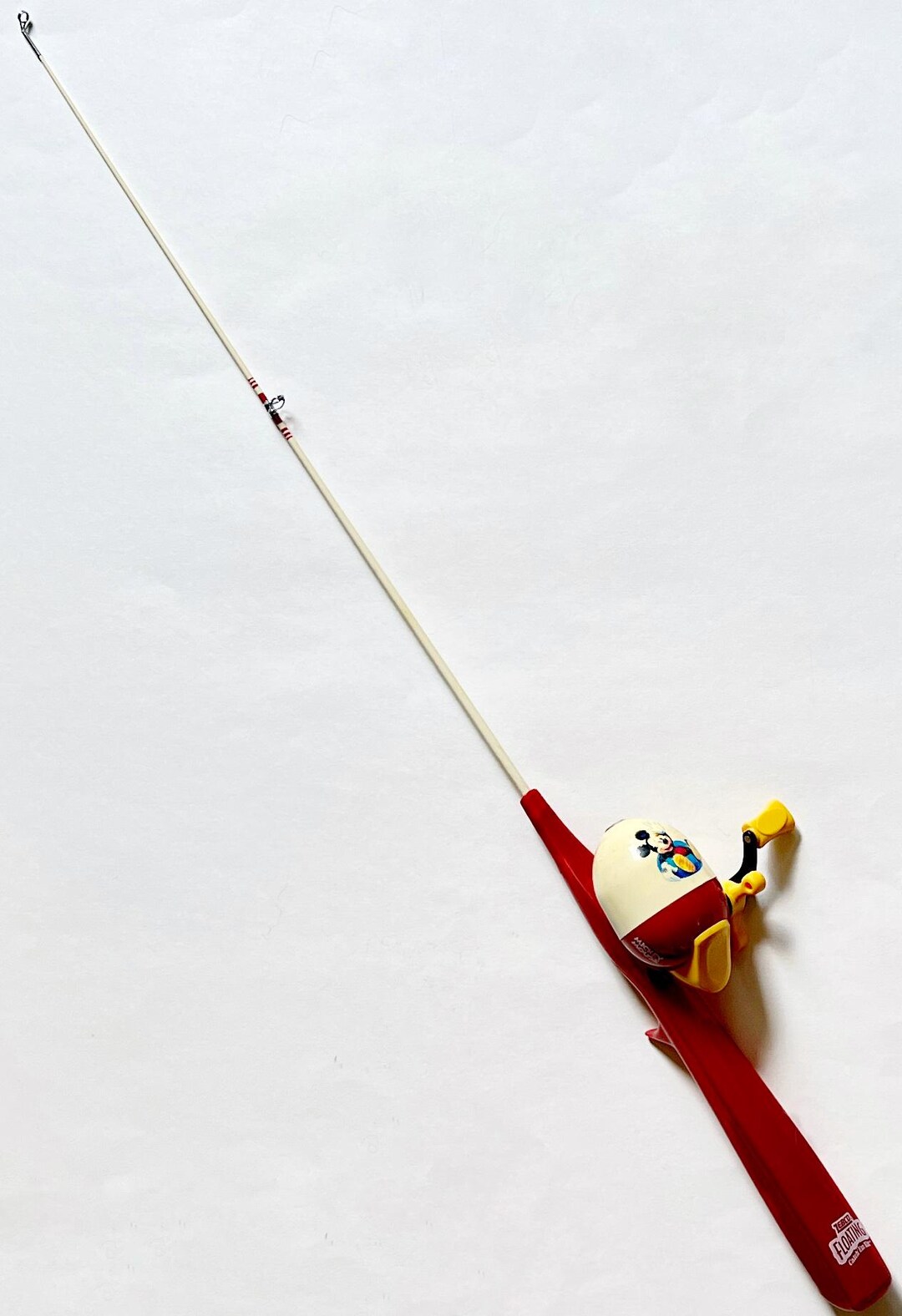Vintage 1988 Zebco Disney Mickey Mouse Fishing Pole Reel-rod & Line ...