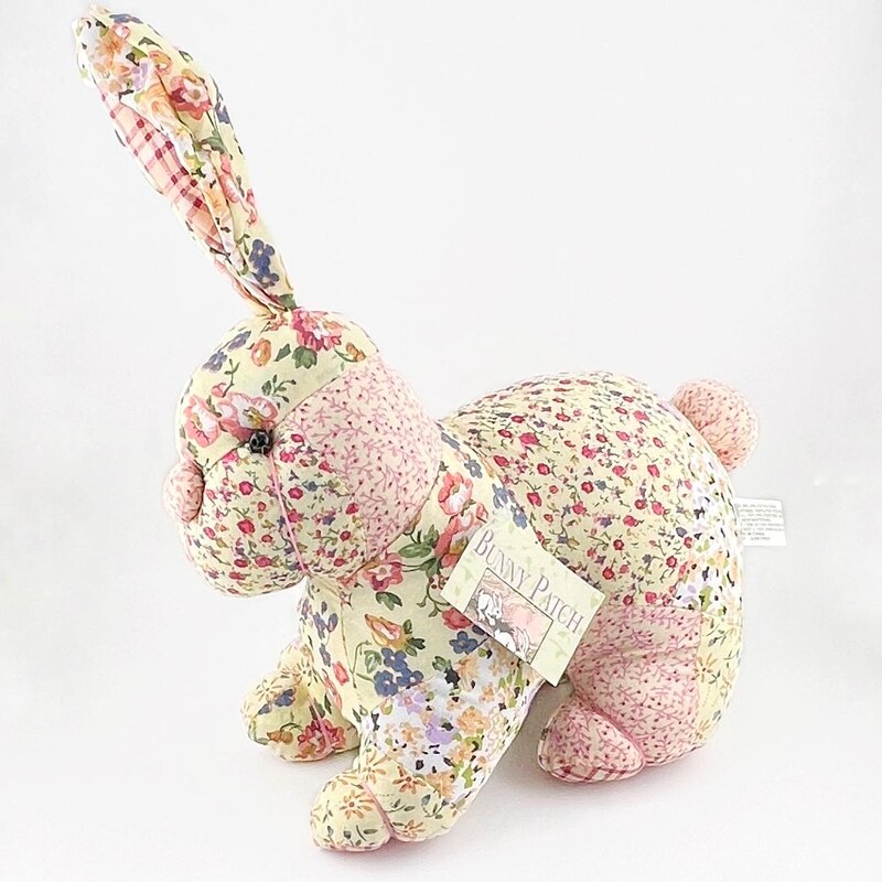 Patchwork Bunny - Etsy