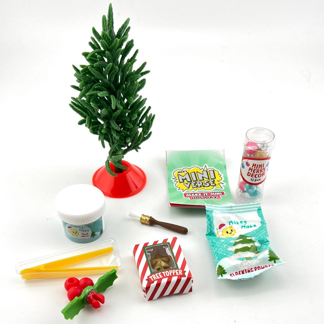 MGA Miniverse Make It Mini Series 2 Christmas Holiday Tree - Etsy