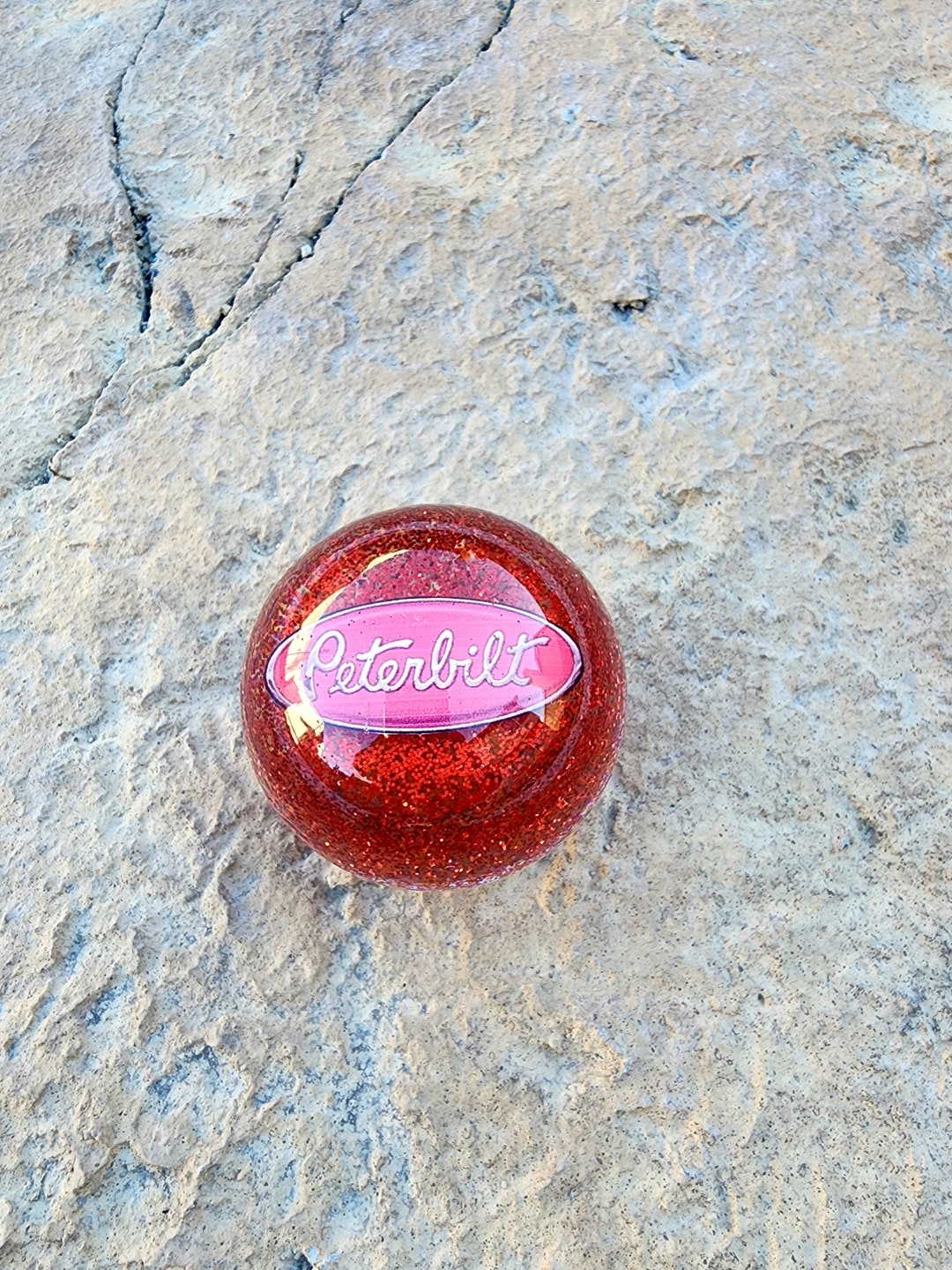 Custom Shift Knob Red Peterbilt Shifter Knob - Etsy