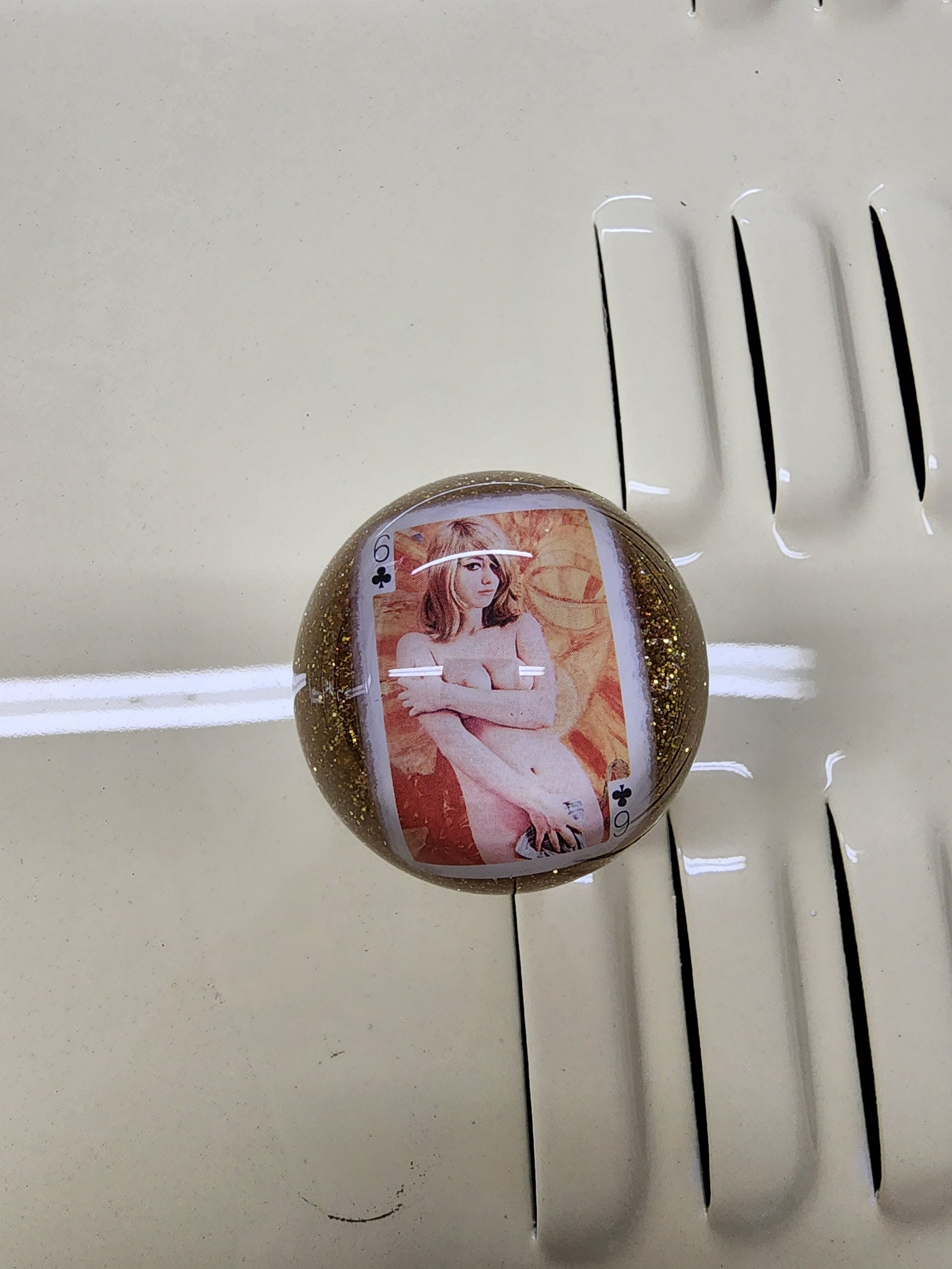 Custom Shifter Knob Vintage Nude Erotic Lady, Chopper, Hot Rod, Rat ...