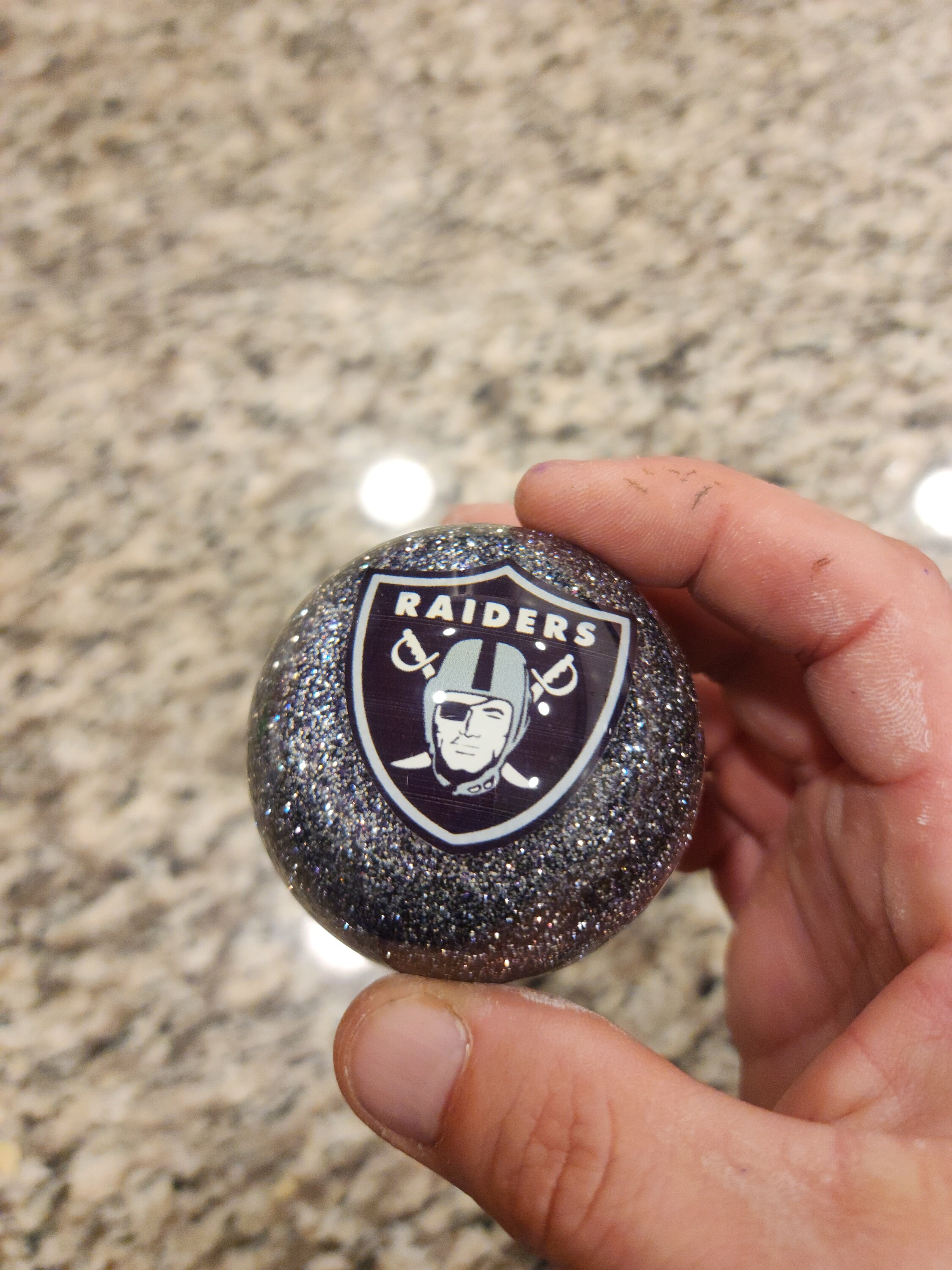 Raiders Custom Shift Knob - Etsy