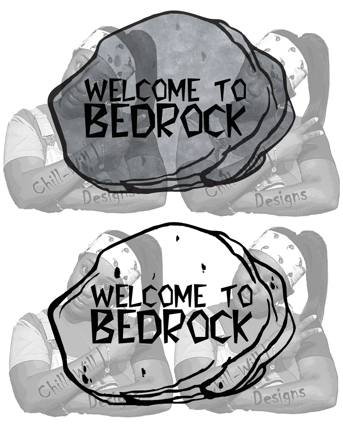 Bedrock Rock Inspired JPG PNG - Etsy