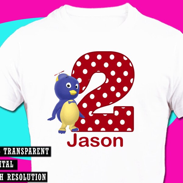 The Backyardigans Birthday Shirt - Etsy