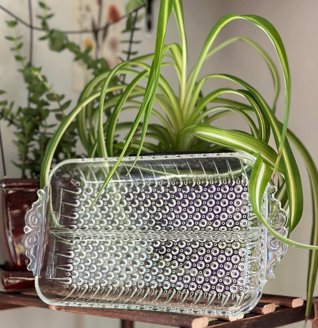 Vintage Anchor Hocking Hobnail and Ray Divided Relish Tray 10" - Etsy