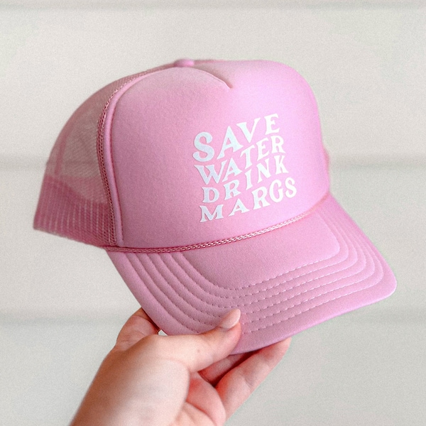 Pink Trucker Hats - Etsy