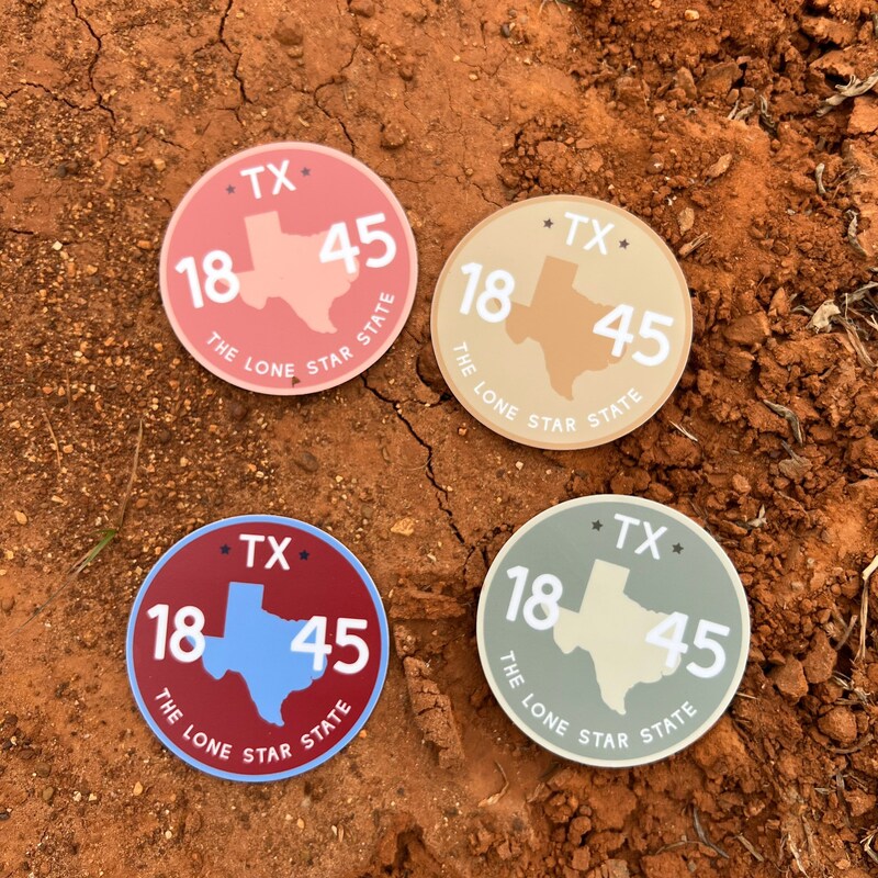 Texas Sticker - Etsy