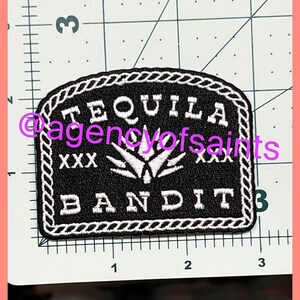 Tequila Bandit Patch Trucker Hat | Vintage Style | Old Cowboy Style ...