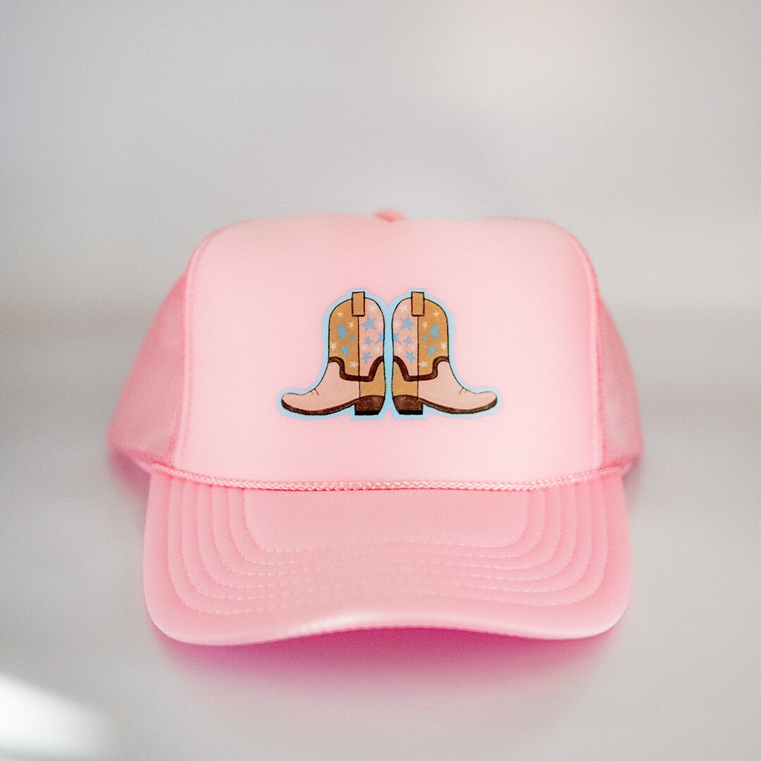 Cowboy Boots Trucker Foam Front + Adjustable Snapback | Ideal for ...