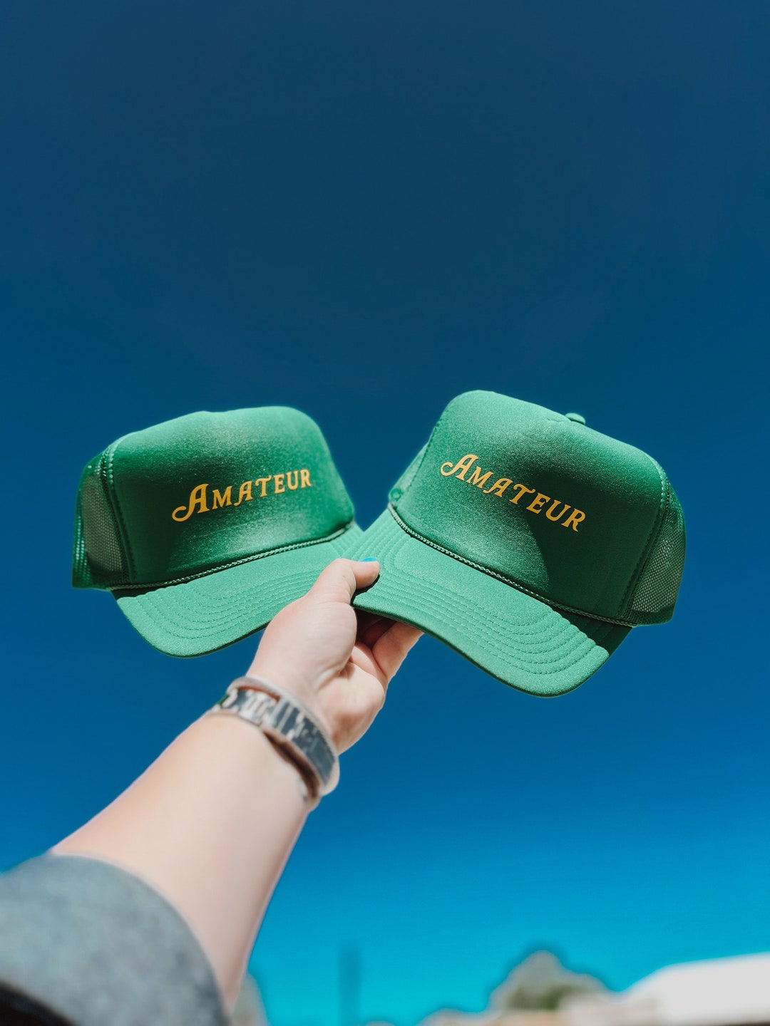 Amateur Masters Golf Augusta Trucker Foam Front + Adjustable Snapback ...