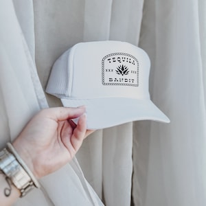 Tequila Bandit Trucker Foam Front + Adjustable Snapback | Cowboy Hat | Ideal for Spring and ...