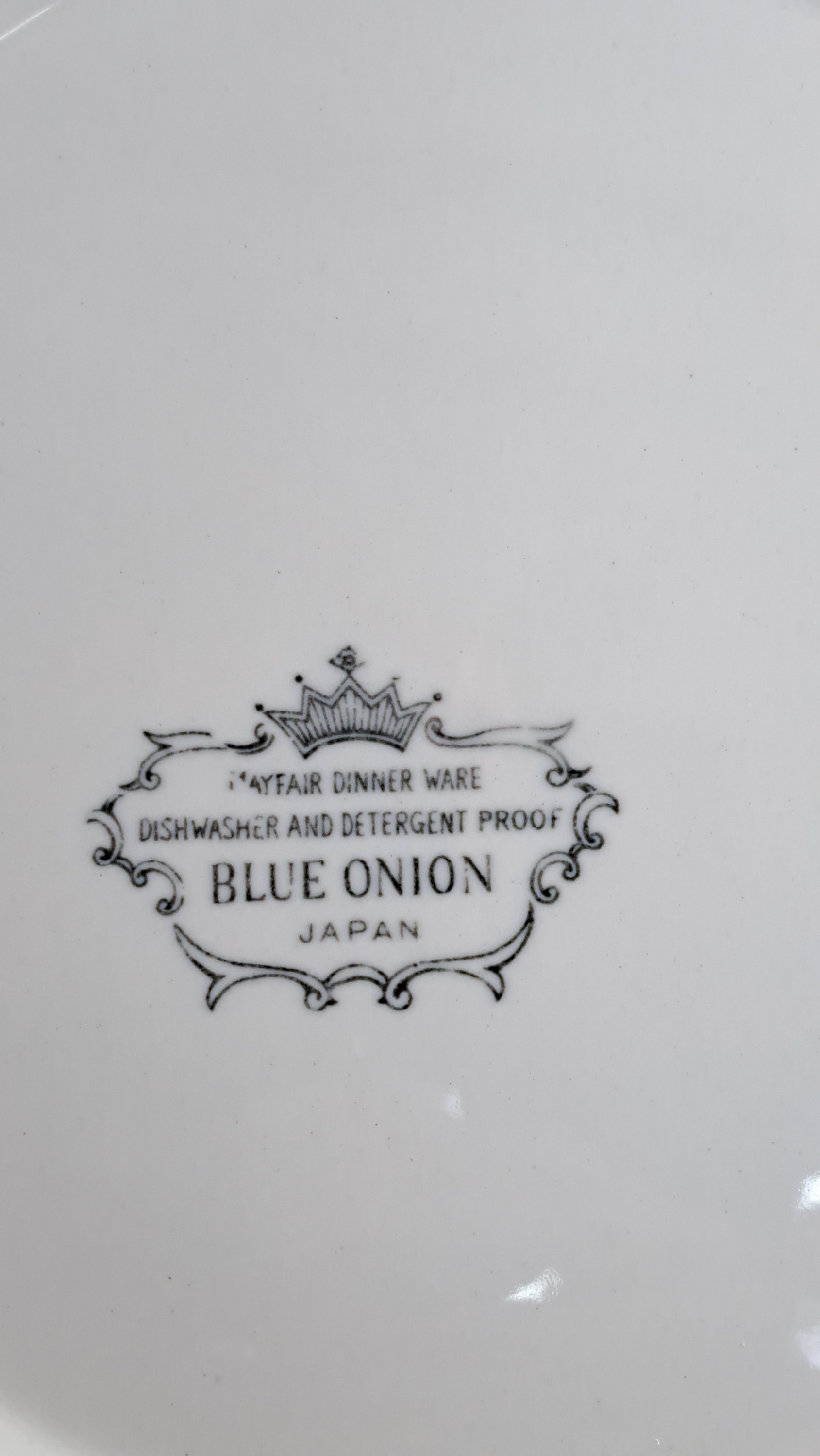 Blue Onion Mayfair Dinnerware Japan SET OF 4 9 Plates - Etsy