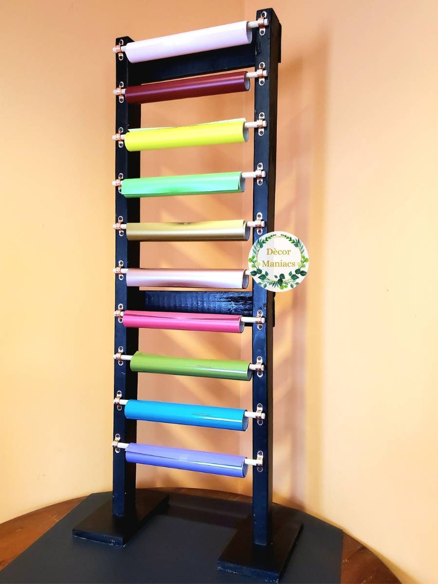 Vinyl Roll Holder 10 30 Rolls Storage Capacity. | Etsy