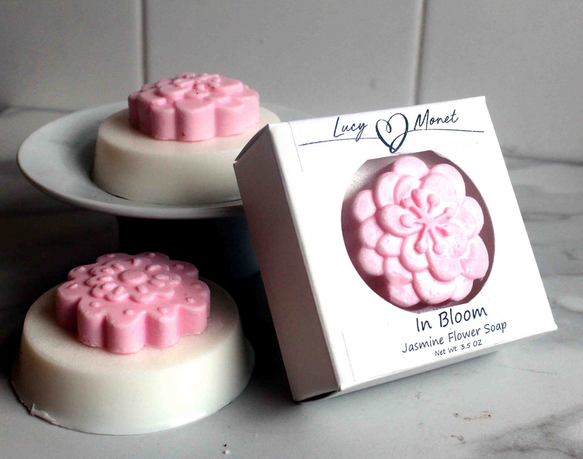 In Bloom Flower Blossom Soap Valentines Soap Essential Oil - Etsy