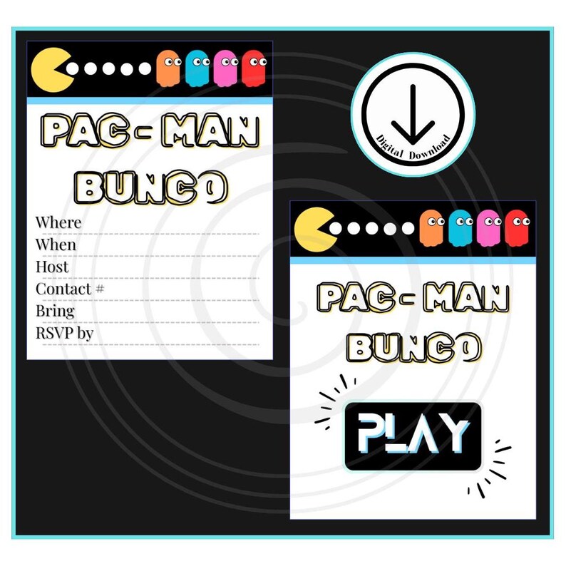 Bunco Score Card, Bunco Score Sheet, Bunco Digital, Bunco Download ...