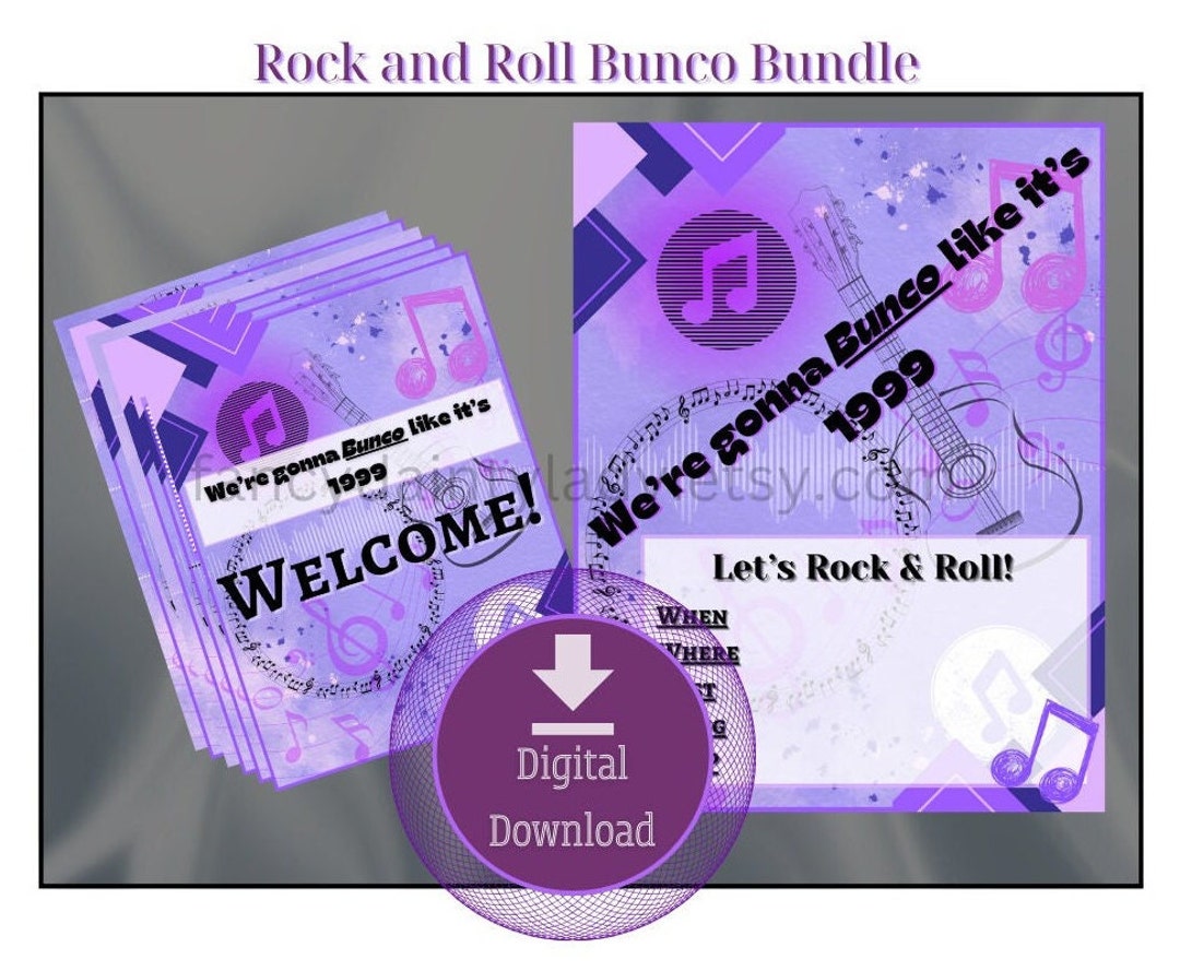 Bunco Cards, Bunco Score Sheet, Bunco Score Cards, Bunco, Anytime Bunco ...