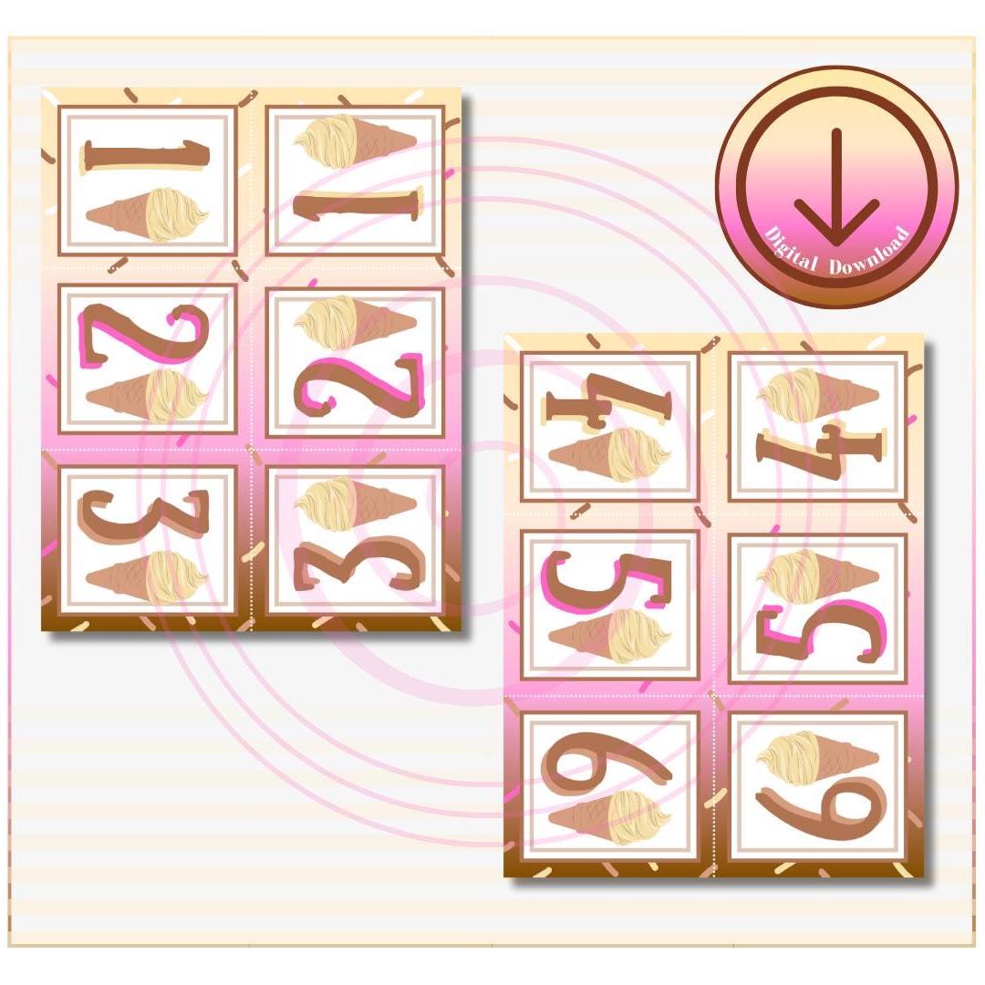 Bunco Score Card, Bunco Score Sheet, Bunco Digital, Bunco Download ...