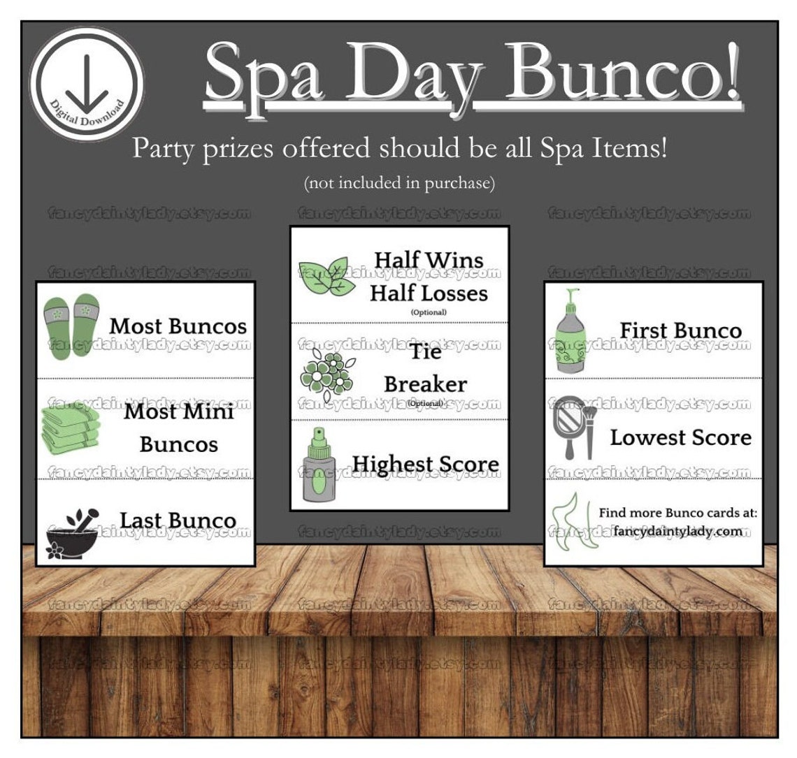Bunco Cards, Bunco Score Sheet, Bunco Score Card, Bunco Digital, Bunco ...
