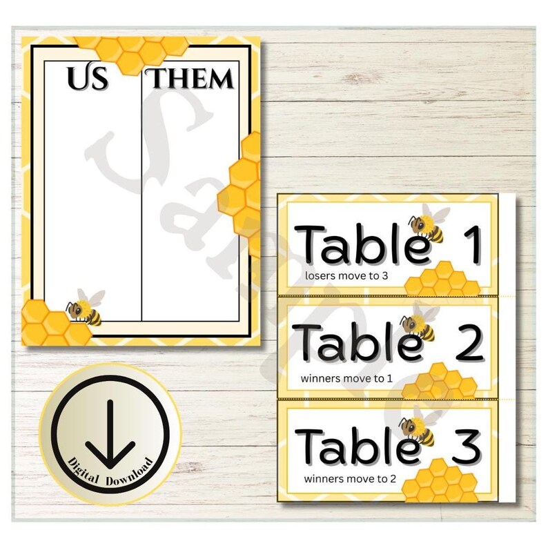 Bunco Score Sheet, Bunco Score Card, Bunco Digital, Bunco Download ...