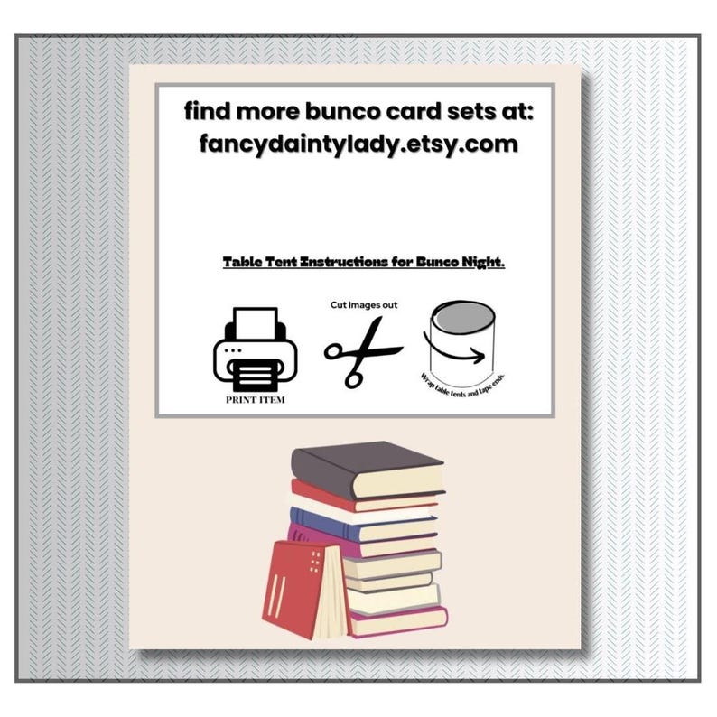 Back to School Bunco, School Bunco, Bunco Score Card, Bunco Score Sheet ...