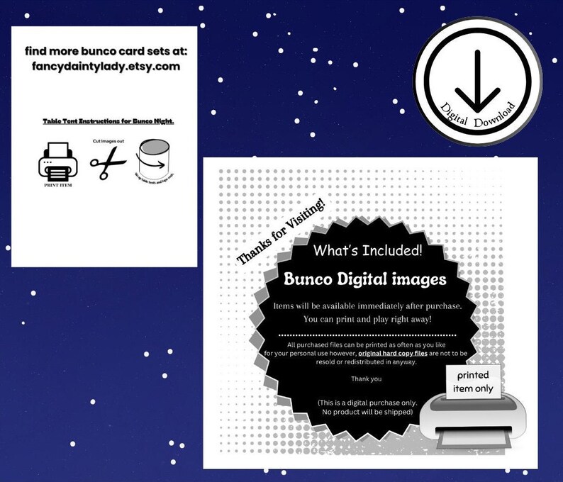 Princess Bunco, Bunco Cards, Bunco Score Sheet, Bunco Score Card, Bunco ...