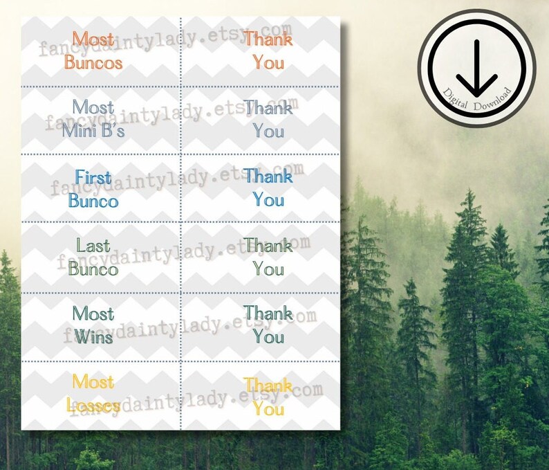 Bunco & Camping, Bunco Cards, Bunco Score Sheet, Bunco Score Card ...