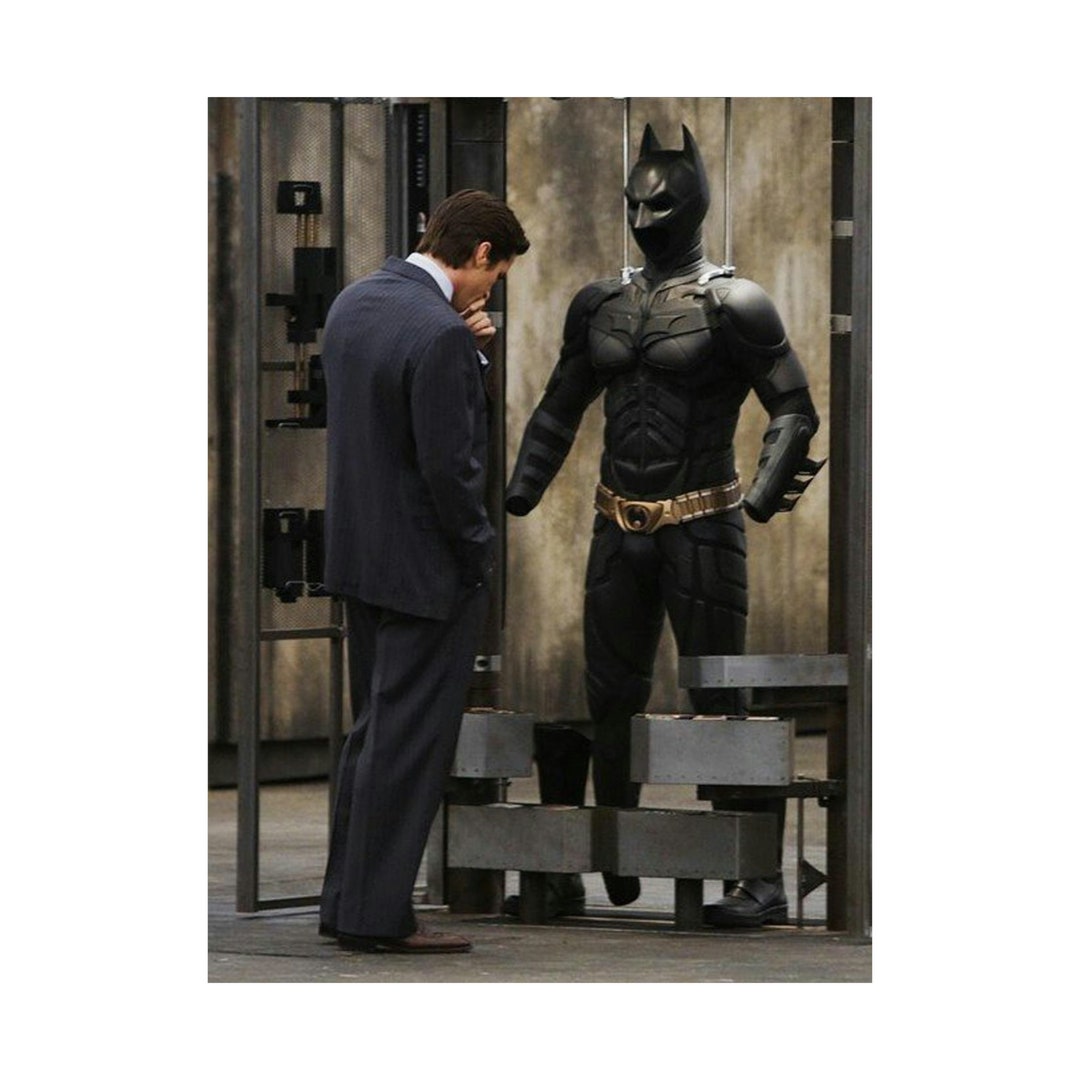 Batman's Reflection: Premium Matte Poster - Etsy