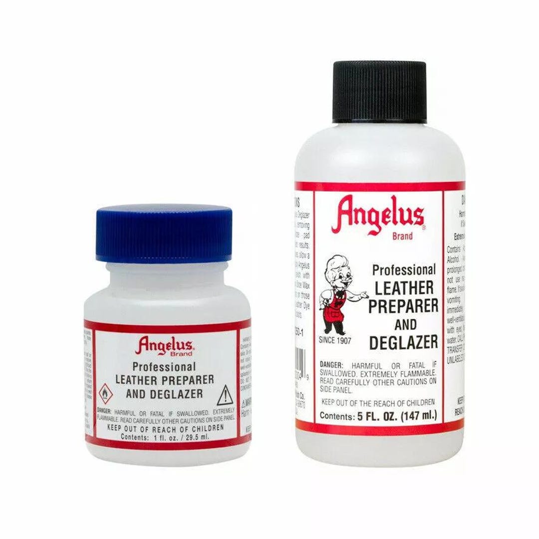 Angelus Leather Preparer & Deglazer 1/5oz for Shoes/sneakers Use Before ...