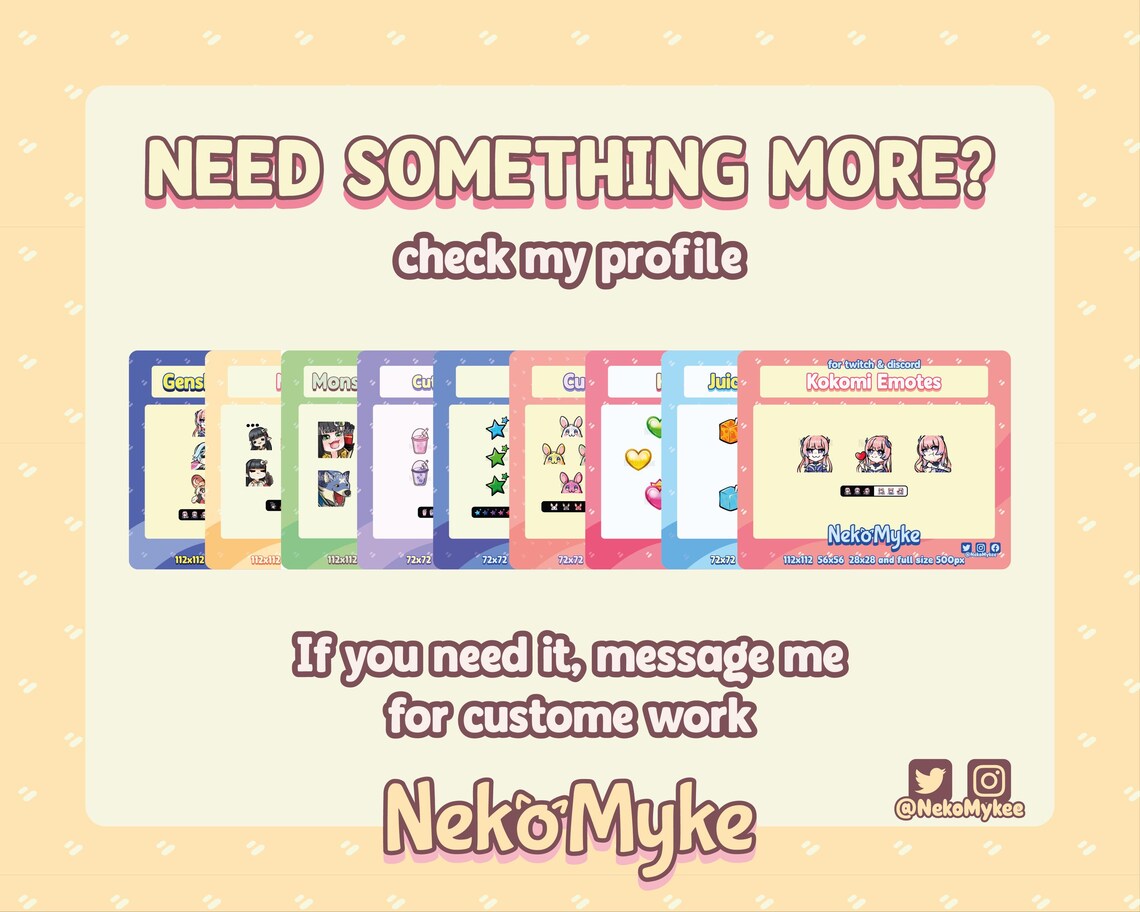 Monster Hunter Twitch & Discord Emotes | Monster Hunter Emotes for Sub ...