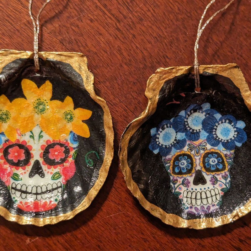 Skull Decoupage - Etsy