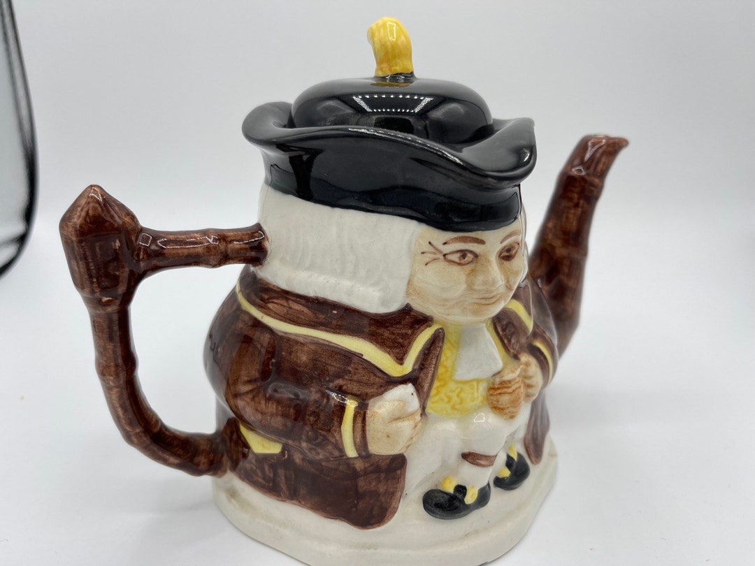 Price & Kensington Toby Jug Teapot Hand Painted - Etsy UK