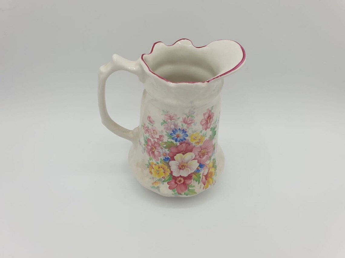 James Kent Old Foley Floral Pattern / Rose/ Pitcher/ Jug . Made in ...