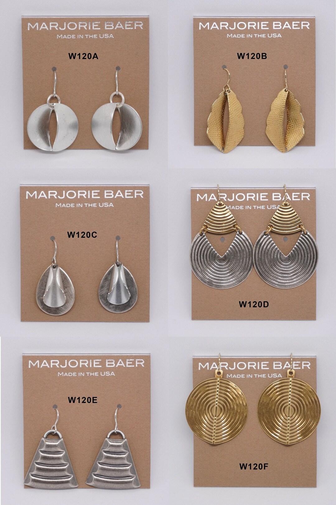 Marjorie Baer Wire Earring Collection, Mother’s Day Gift, Gift for ...