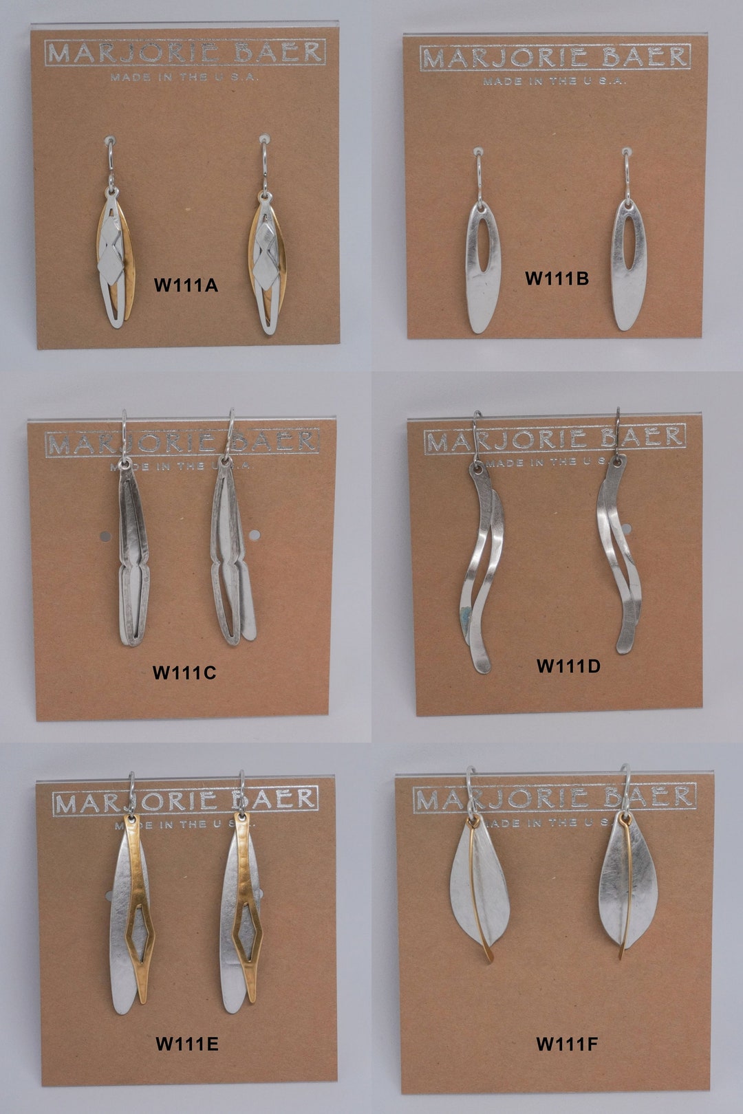Marjorie Baer Wire Earring Collection, Mother’s Day Gift, Gift for ...