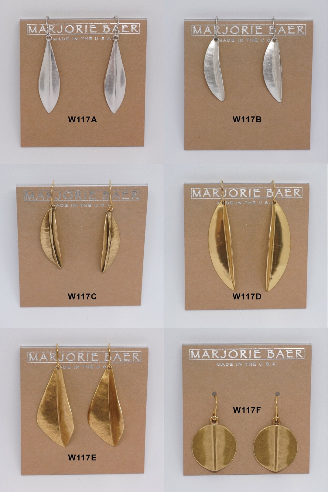 Marjorie Baer Wire Earring Collection, Mother’s Day Gift, Gift for ...