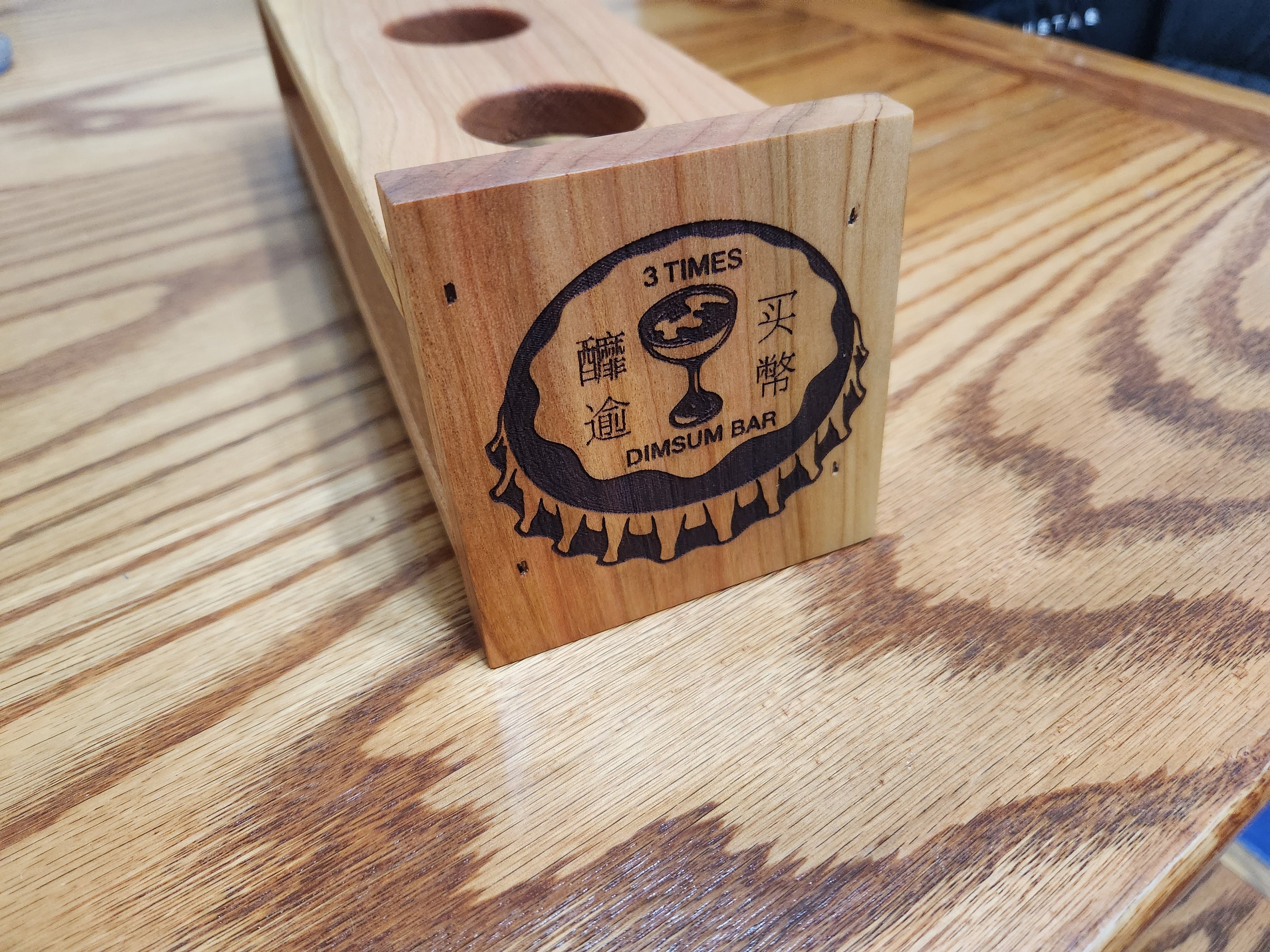 Shot Flight, Shot Glass Carrier, Handmade, Personalized - Etsy