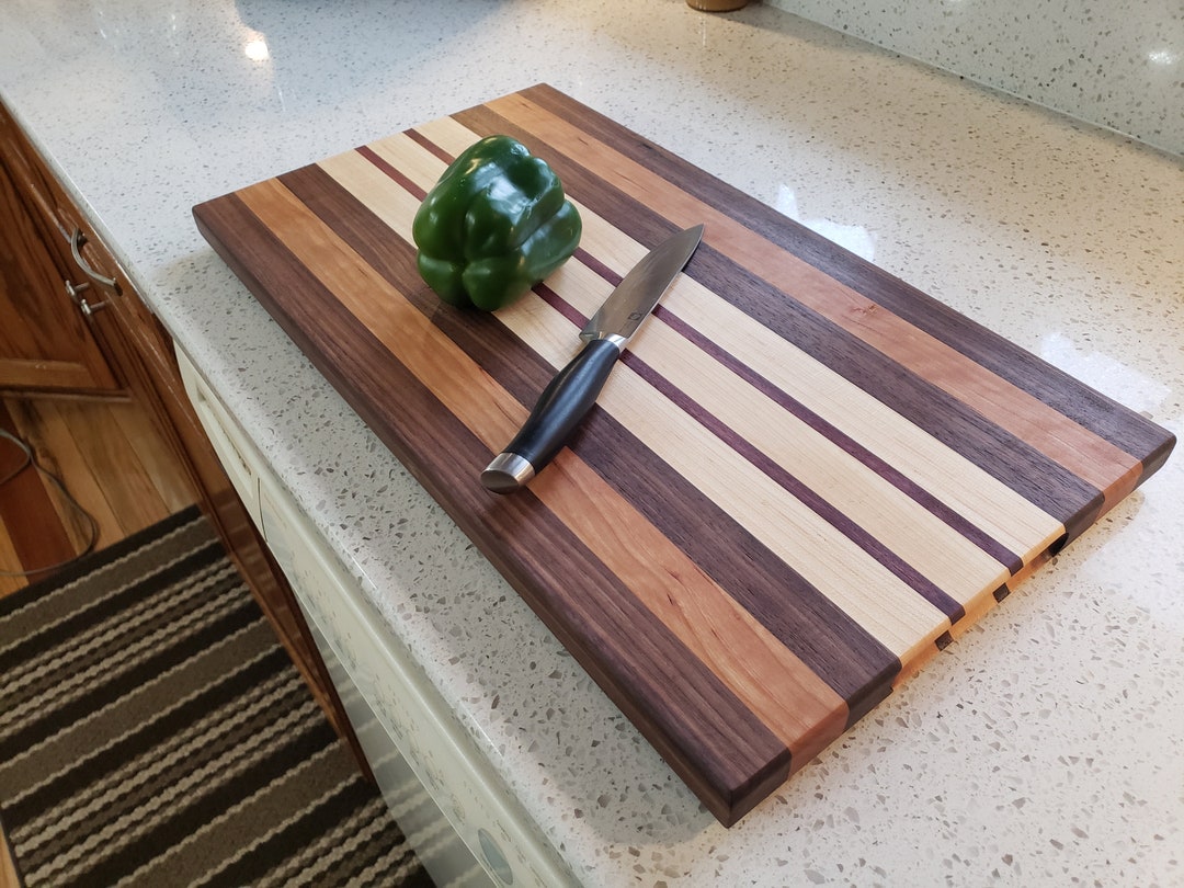 Large Cutting Board, 11" X 20", Chopping Board, Handmade - Etsy