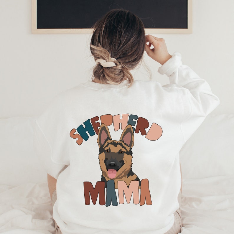 Shepherd Mama Sweatshirt, German Shepherd Mom Sweatshirt, German ...