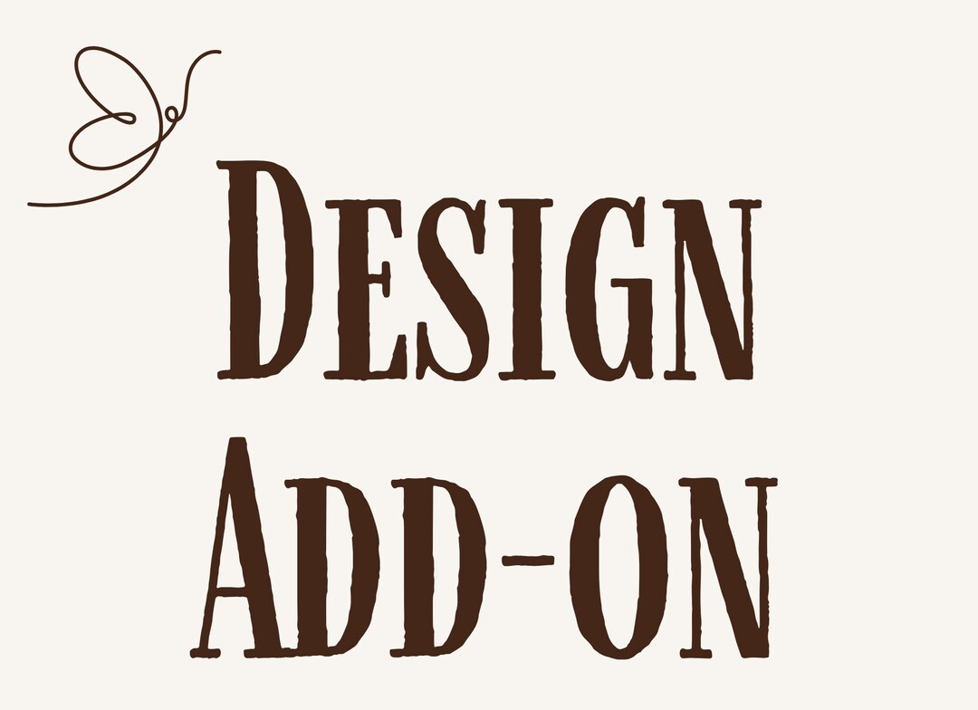 Design Add-on - Etsy