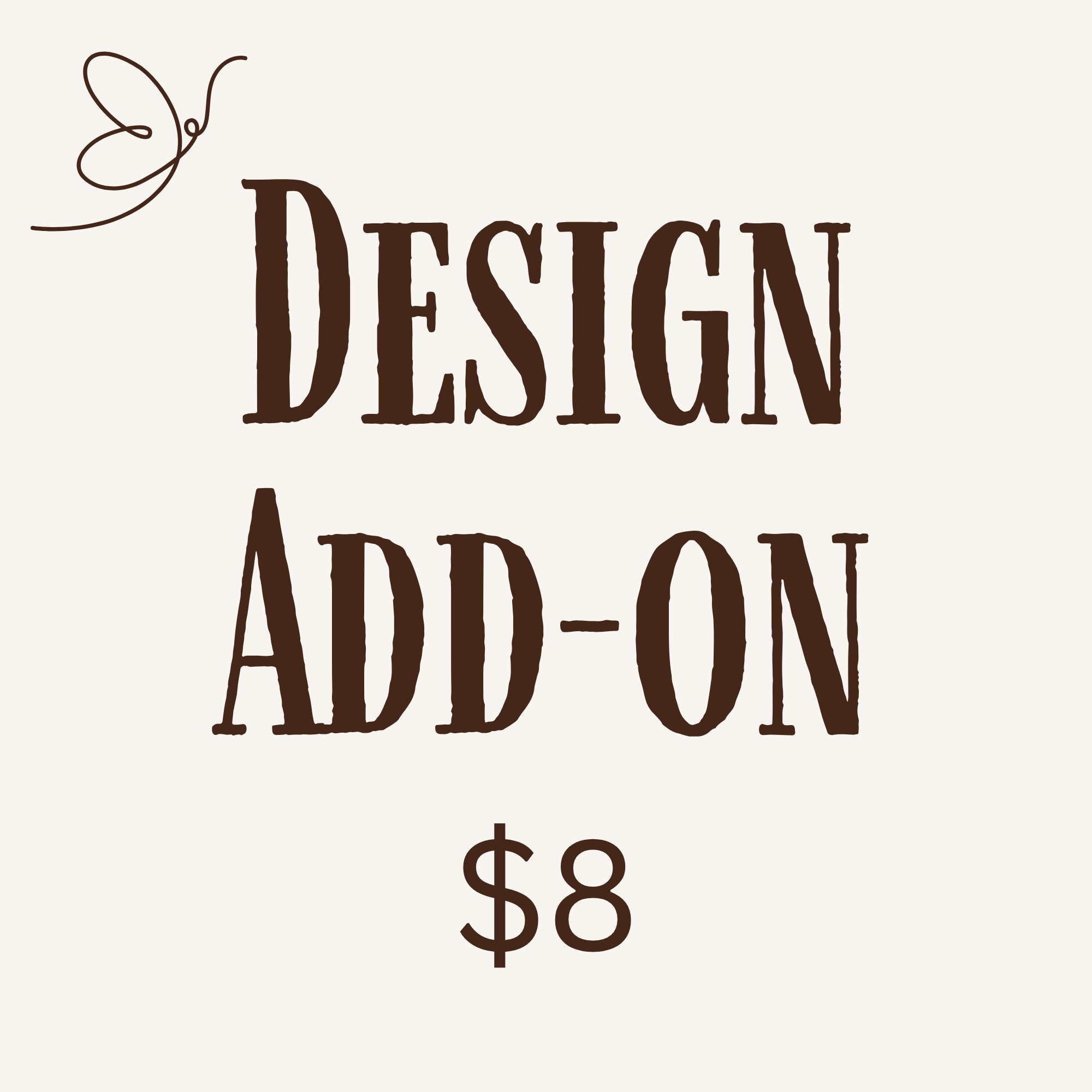Design Add-on - Etsy