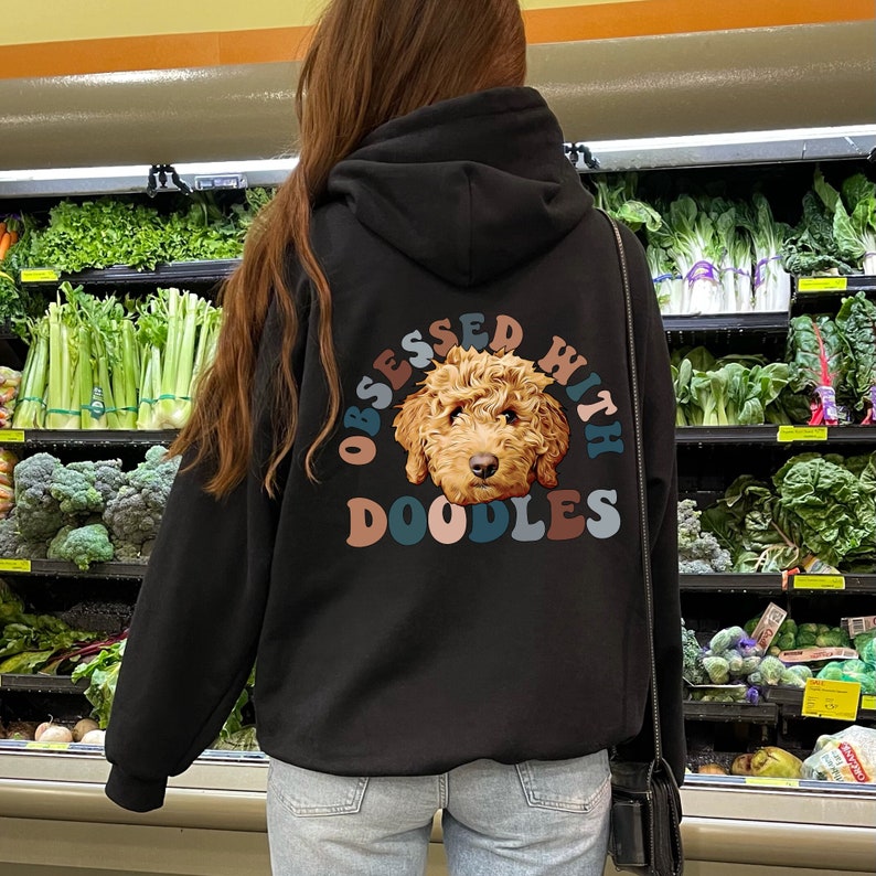 Obsessed With Doodles Crewneck Sweatshirt, Dog Mom Gift, Doodle Dog ...