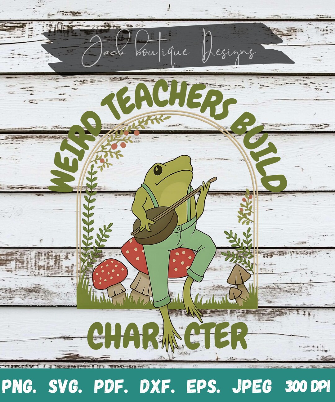 Funny Teacher SVG PNG, Weird Teachers Build Character Sublimation ...