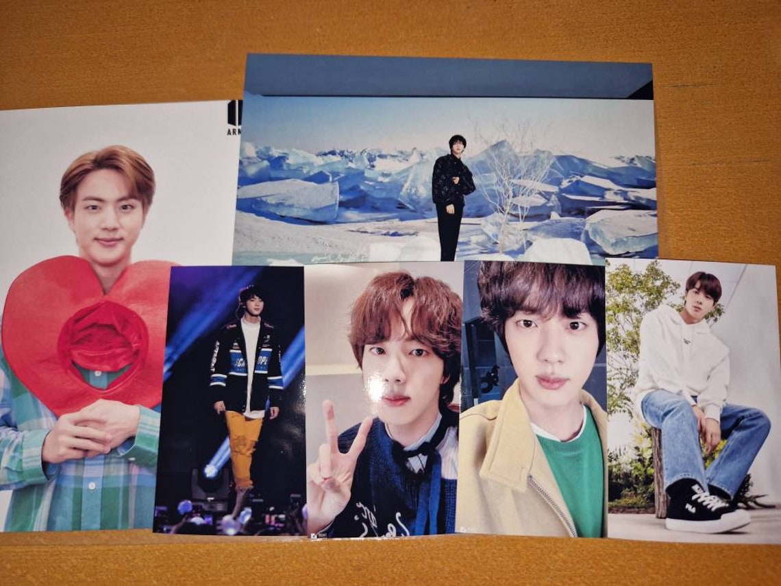 BTS Jin Photocard Pack - Etsy