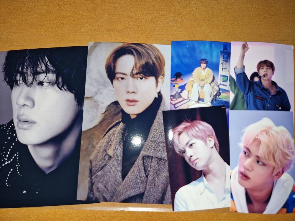 BTS Jin Photocard Pack - Etsy
