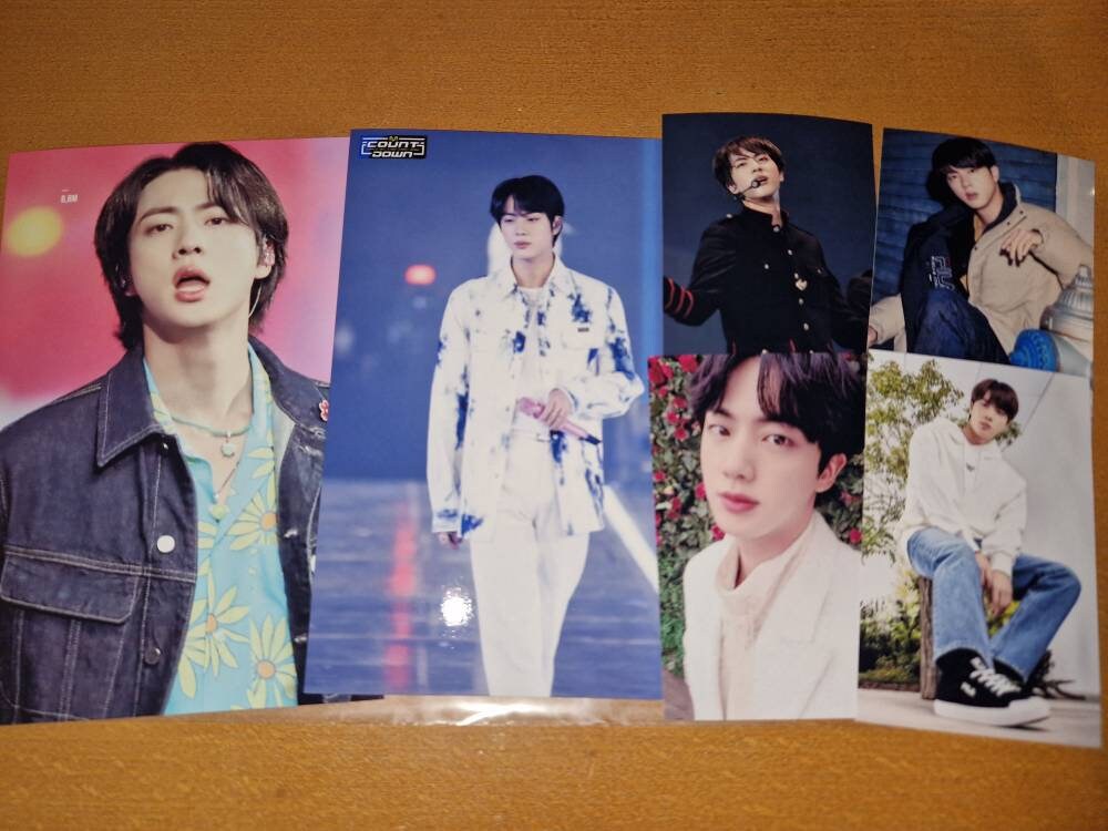 BTS Jin Photocard Pack - Etsy