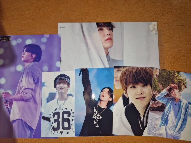 BTS Suga Pc Pack - Etsy