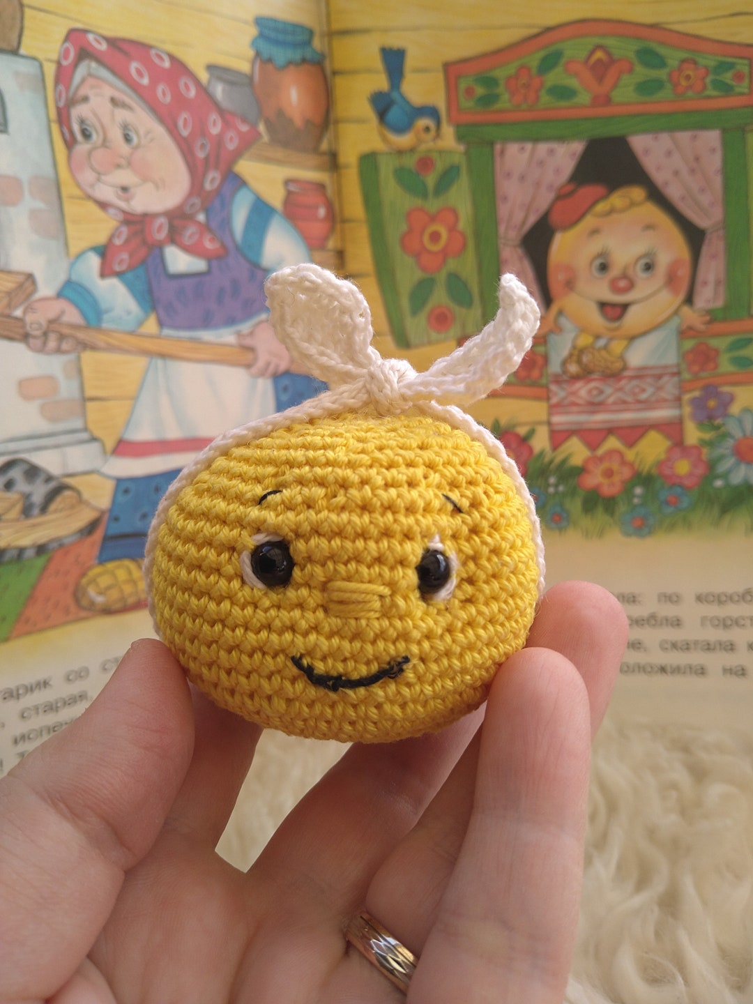 Kolobok, Toy From Fary Tale, Roll Play Toy for Kids, Baby Toy - Etsy UK