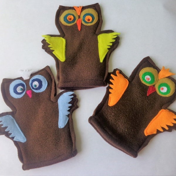 Owl Hand Puppet - Etsy